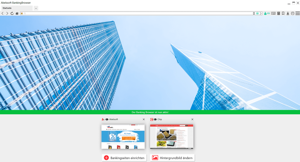 Abelssoft Banking Browser: Browser für sicheres Online Banking