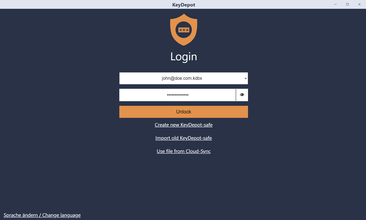 KeyDepot - Passwort Manager zum Speichern und Verwalten von Passwörtern