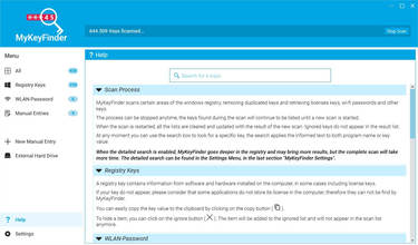 MyKeyFinder - Abelssoft.net